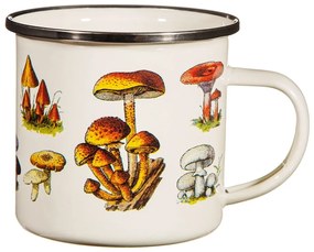 Krémový dětský hrnek ze smaltu Vintage Mushroom - Sass &amp; Belle