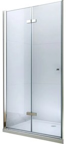 Sprchové dveře skládané MEXEN LIMA transparentní, 120 cm