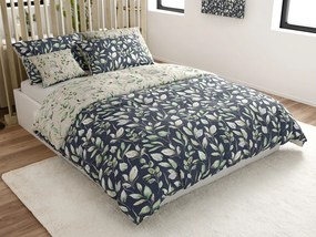 Povlečení z mikrovlákna DREAMFLOR černo-béžové Rozměr povlečení: 70 x 90 cm | 140 x 200 cm