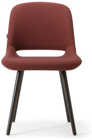 TORRE - Židle MAGDA s dřevěnou podnoží