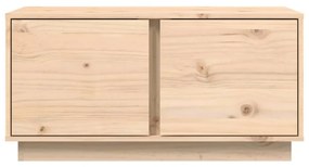 Konferenční stolek 80 x 50 x 40 cm masivní borové dřevo - Default Title