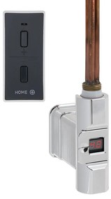 Hydronix Home Plus BASIC topná tyč 300 W Barva topné tyče: Lesklý chrom, Připojení topné tyče: Bez kabelu s mechanickým vypínačem