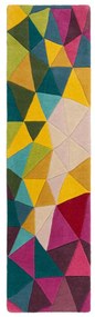 Flair Rugs koberce Ručně všívaný běhoun Illusion Falmouth Multi ROZMĚR: 60x230