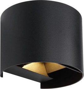Globo 34168RB - LED Venkovní nástěnné svítidlo VERONIKA 2xLED/3W/230V IP54 černá