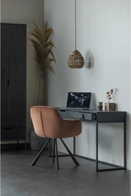 Černá skříň z jasanového dřeva 60x210x36 cm Silas – WOOOD