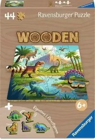 Ravensburger Dřevěné puzzle Dinosauři / 44 dílků / od 6 let