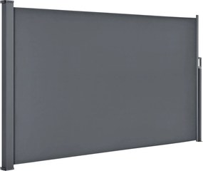 Juskys Výsuvná boční markýza Dubai Barva: tmavě šedá, Velikost: 300 × 180 cm