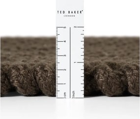 Tmavě hnědý vnitřní a venkovní běhoun 80x250 cm Southwark – Ted Baker
