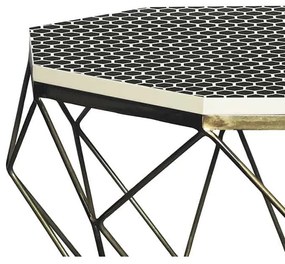 Massive home | Intarzovaný konferenční stolek Diamond 70cm