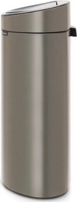 Brabantia Koš Touch Bin NEW 40L platinová
