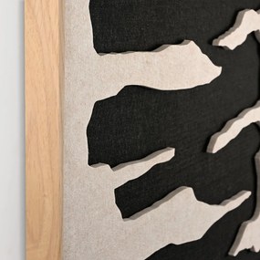 3D obraz s rámem/akustický 90x120 cm Frequency 2 – Malerifabrikken