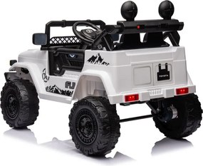 LEAN CARS Elektrické autíčko Toyota FJ 4x4 bílé