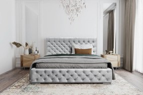 Postel MODEL 02 140x200 zelená - MAGIC VELVET 2225