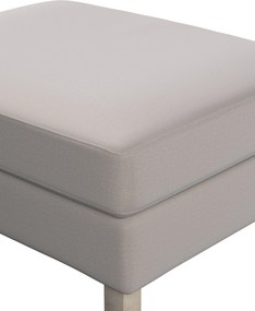 Potah na podnožku IKEA Karlstad barva béžová látka sametová
