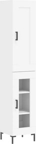 Skříň highboard bílá 34,5 x 34 x 180 cm kompozitní dřevo 3200385