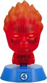 Paladone Icon Light Fantastická čtyřka Human Torch / Stolní lampa / 2x