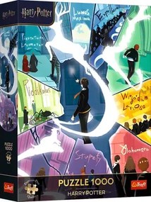 TREFL Puzzle Premium Plus Harry Potter: Kouzla a patroni / 1000 dílků