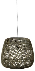 WOOD Exclusive Závěsné světlo MOZA zelená 36x36cm 373291-G