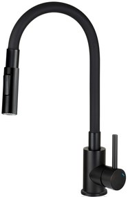 Deante Kitchen tap, with bendable spout - 2 stream types