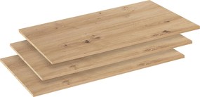 XXXLutz SADA VKLÁDACÍCH POLIC, dub artisan, 85/1,6/51 cm Carryhome - Šatní skříně - 000885000613