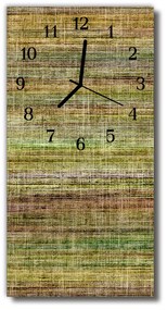 Skleněné hodiny vertikální Barevné plátno