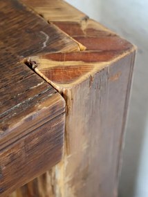 Hnědý dřevěný konzolový stůl Grimaud Unit - 122*26*76 cm