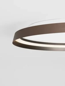 LED stmívatelné kávavé designové stropní svítidlo Ormi