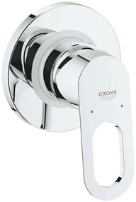 Grohe BauLoop - Sprchová baterie pod omítku, s tělesem, chrom 29042000