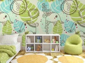 Sloni pro štěstí (150x116 cm) - Murando DeLuxe