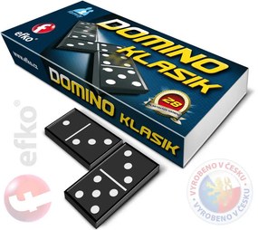 EFKO Hra Domino klasik 28 kamenů plast *SPOLEČENSKÉ HRY* ef54921