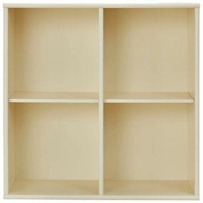 Světle žlutá závěsná knihovna 70x70 cm Mistral – Hammel Furniture