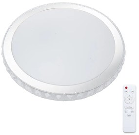 Stropní LED svítidlo Layla, 1x LED 33w, 3000-6000k, w/ch, s ovladačem