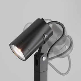 M O025FL-01B1 Venkovní stojací svítidlo Scope GU10 50W černý hliník IP65 - MAYTONI