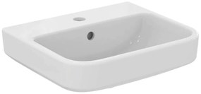 Ideal Standard i.Life B - Umyvadlo 45x38 cm, s přepadem, otvor pro baterii, SmartGuard, bílá T4610HY