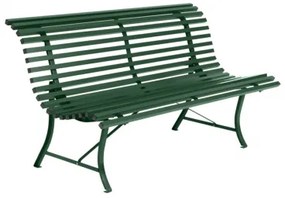 Louisiane Steel Bench 150 cm trávově zelená Fermob