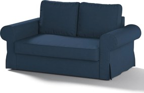 Potah na pohovku IKEA Backabro 2-místná, rozkládací barva tmavě modrá