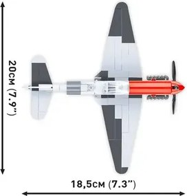COBI 5862 II WW Jakovlev YAK-3 / 140 kostek / 1:48 / od 7 let