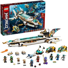 Lego stavebnice lego ninjago 71756 odměna na vlnách