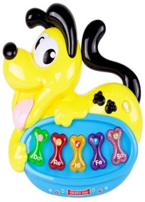 INTERAKTIVNÍ HUDEBNÍ PIANO BAREVNÝ PEJSEK MalPlay
