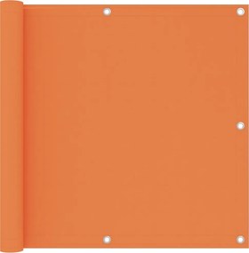 vidaXL Balkónová zástěna 90 x 500 cm oxfordská látka [134870] Barva: Oranžová