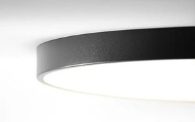 Stropní LED svítidlo Mivvy LENA Ø 417 mm stmívatelné DALI - černá, 3000 K, 3060 lm