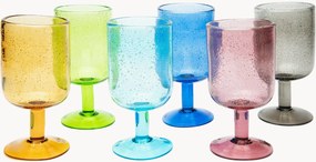 Sada sklenic na víno Color Bubble, 6 dílů