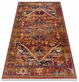 Vlněný kusový koberec Keshan terakotový 300x380cm