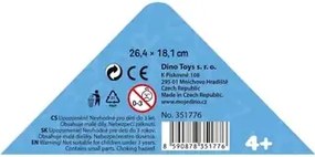 Dino Puzzle triangl Zvířátka na farmě / 24 dílků / od 4 let