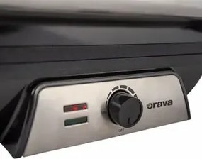 Orava Grillchef 4 černá / Elektrický stolní kontaktní gril / 2000W / t