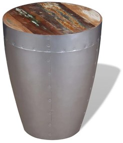 Stolička Aviator masivní recyklované dřevo