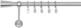 Dekodum Jednořadá Garnýž Walec Basic 19 mm matný chrom 120 cm