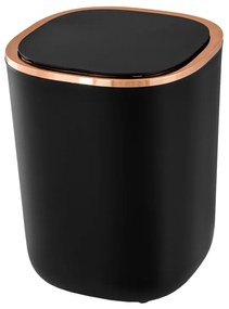Gamma Gamma, automatický odpadkový koš 12L, černá-růžové zlato, GMA-KA-BK