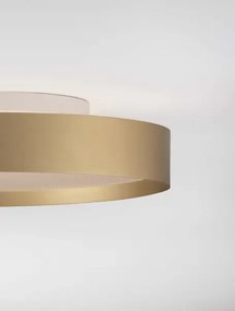 LED stmívatelné zlaté moderní stropní svítidlo Roi