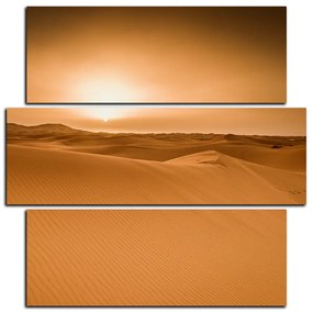 Obraz na plátně - Pouště Sahara - čtverec 3131D (105x105 cm)